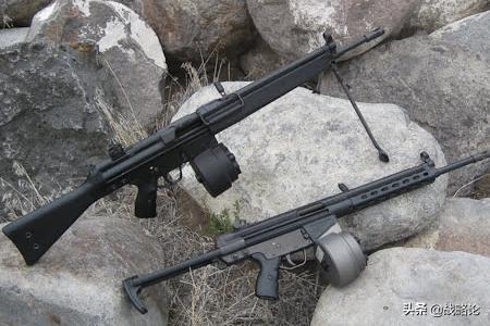 After the war, Germany developed an assault rifle. After being squeezed ...
