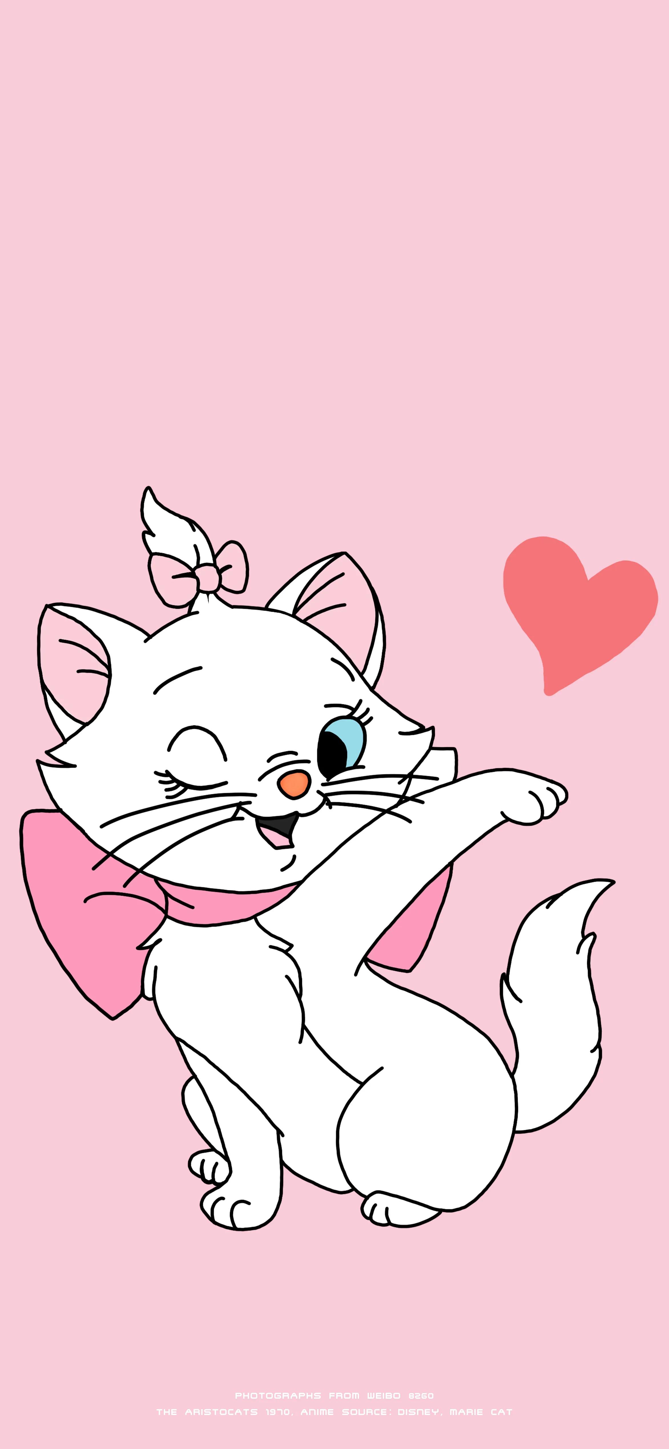 1397 original picture Mary cat series mobile wallpaper - iMedia