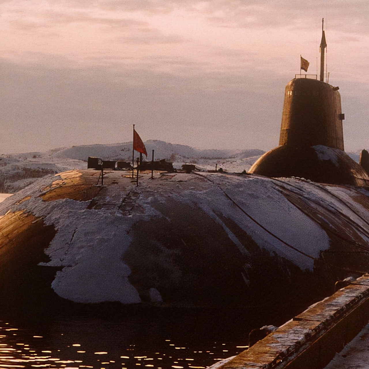 There is a swimming pool in the submarine, enough supplies for half a ...