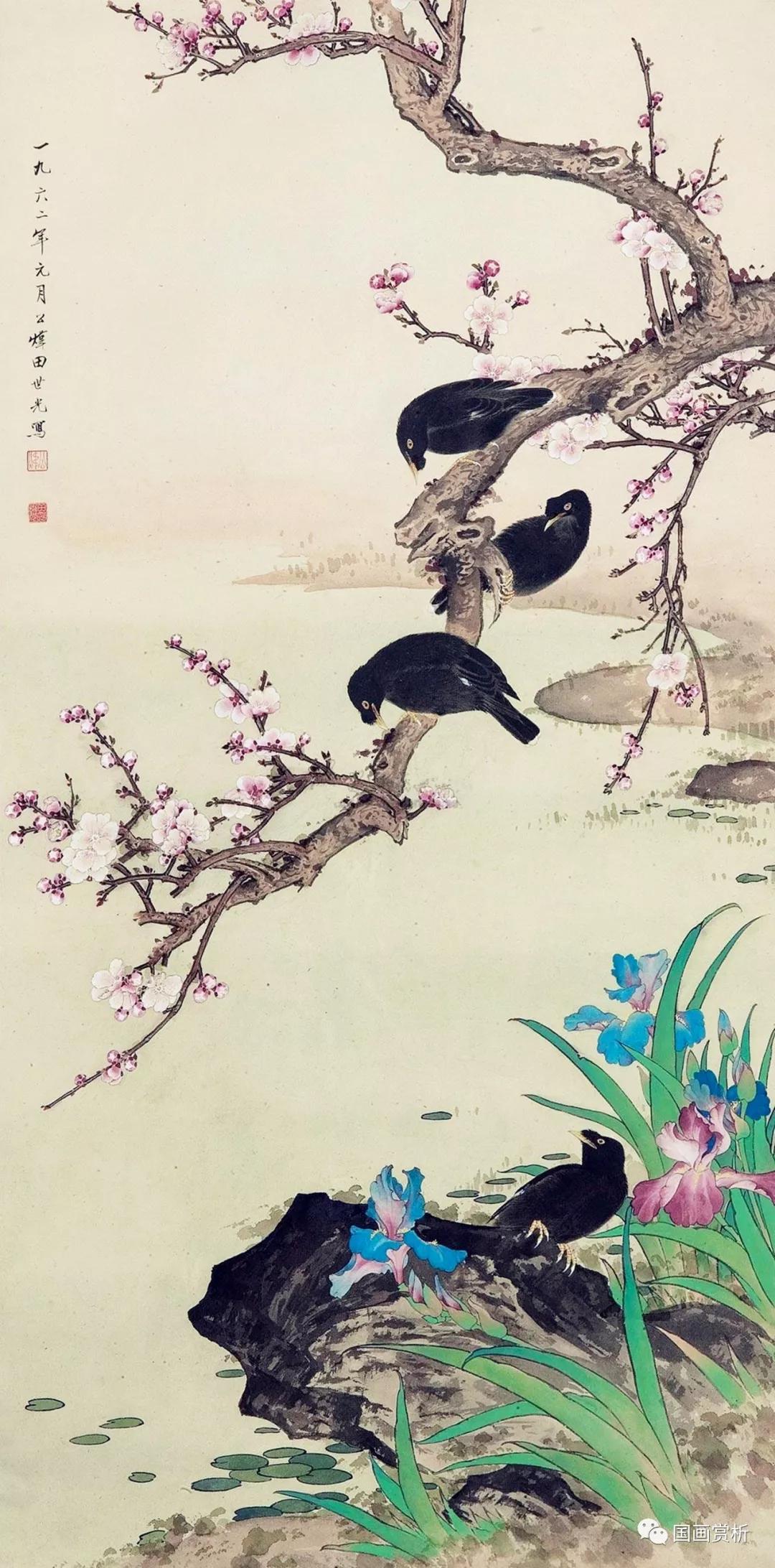 Appreciation of Tian Shiguang's flower and bird paintings: the perfect ...