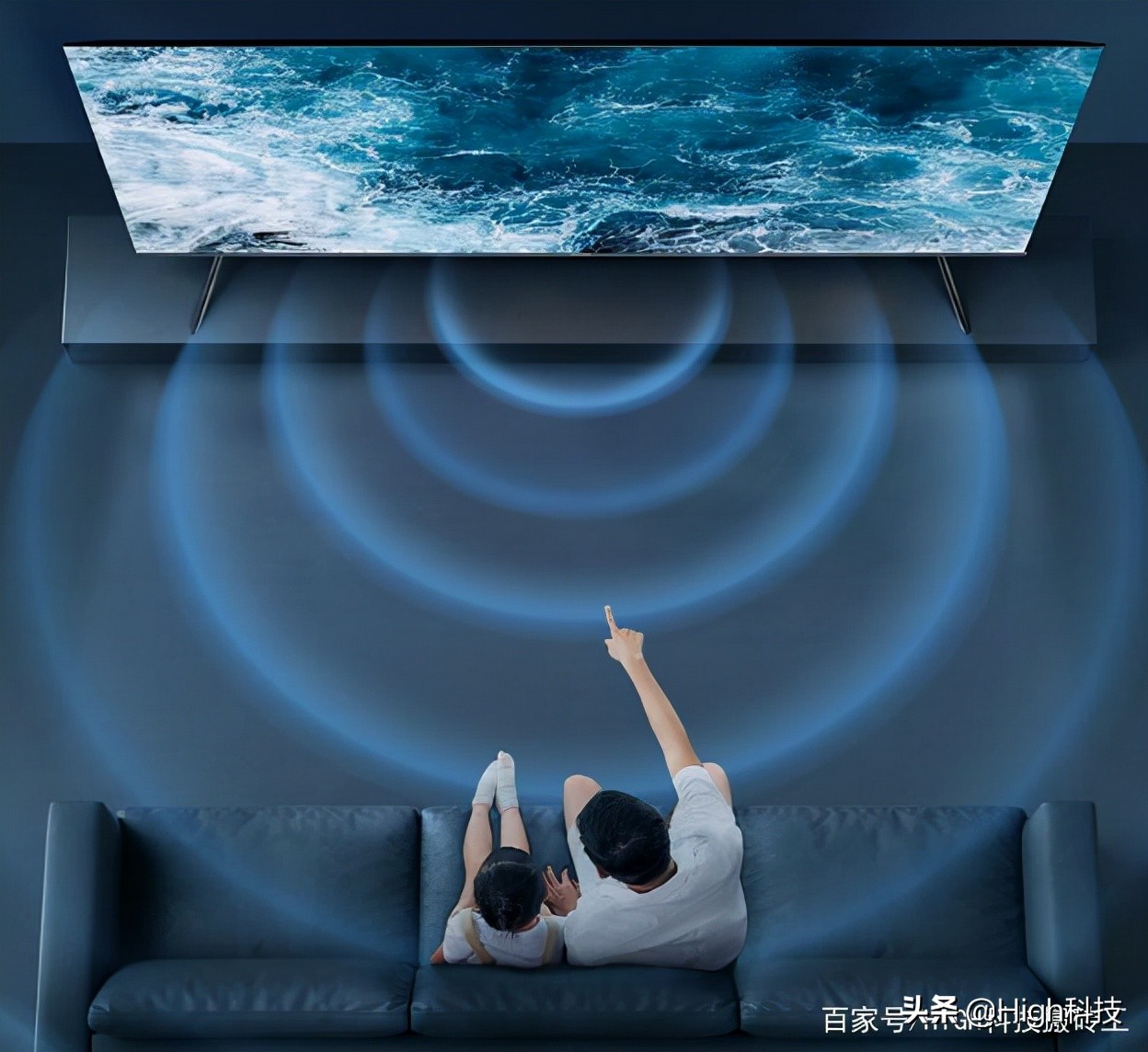 Why are large-screen TVs more popular?Hisense 65E52G TV tells you that the big screen can ...