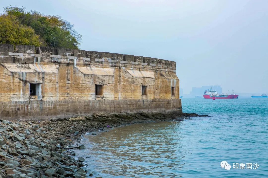 Nansha Cultural Relic Story: On the Fort of Hengdang Island, looking ...