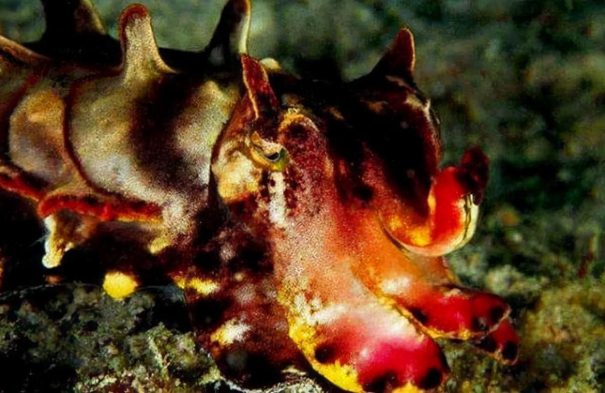 The only poisonous squid in the world-the flame squid - iMedia