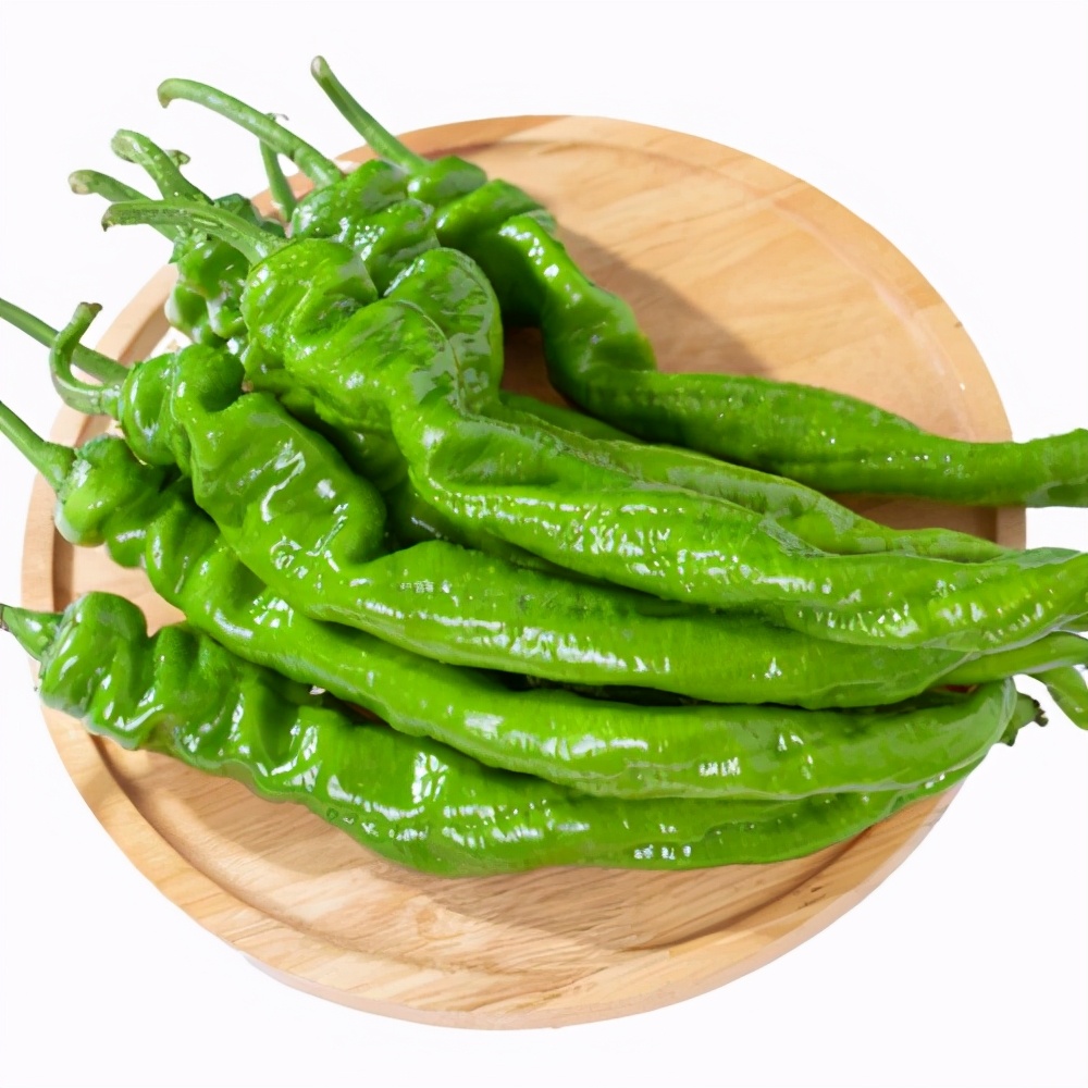 Tiger skin green peppers are juicy, tender and refreshing, simple, easy ...