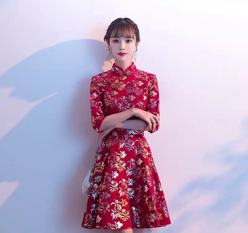 The beautiful summer starts with a cheongsam dress - iMedia