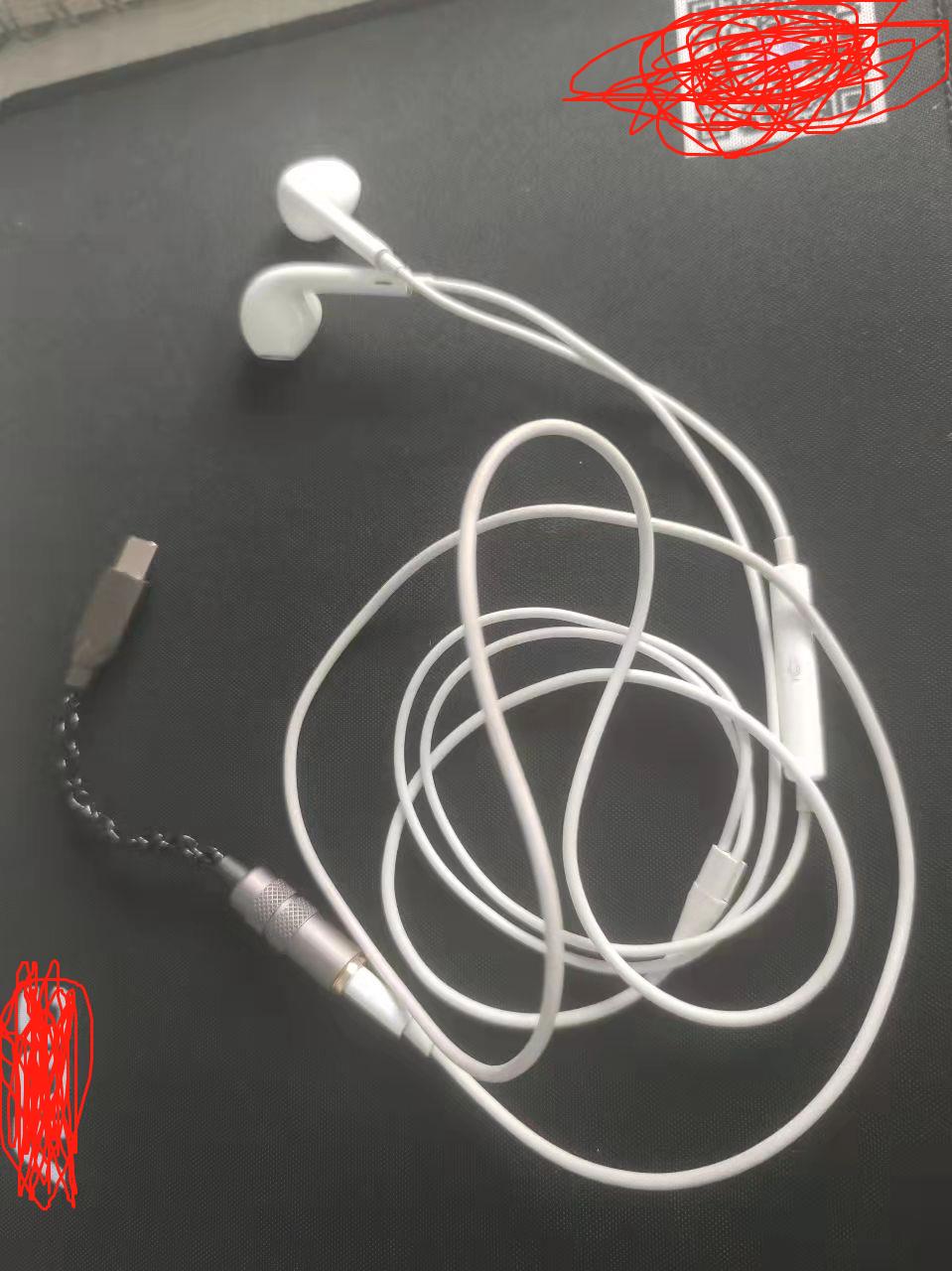 The most comfortable way to listen to songs-decoding line plus earpods ...