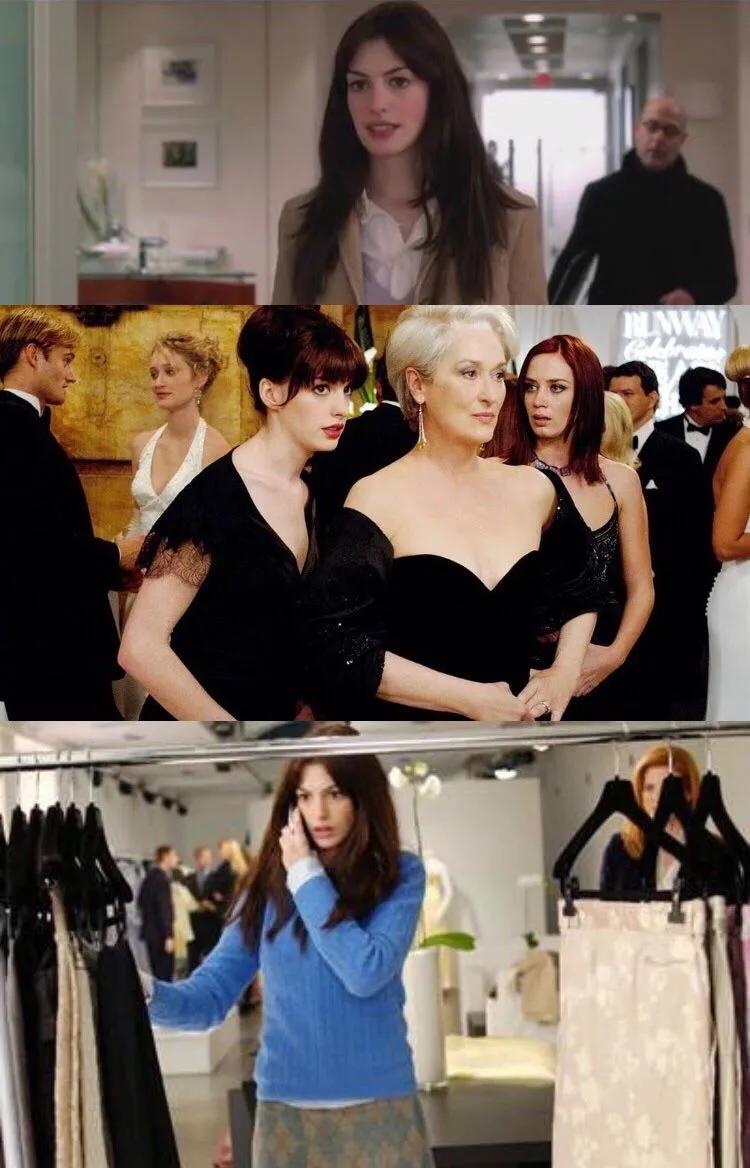 The queen wearing PRADA, Diana, Tiancha, Anita Mui, some movies are ...