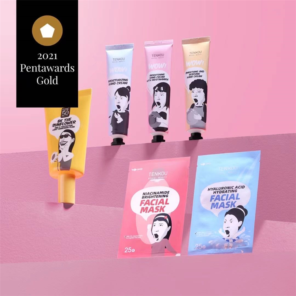 TENKOU RYUUGI BEAUTY, a brand of Onion Group, won the Gold Award in the ...