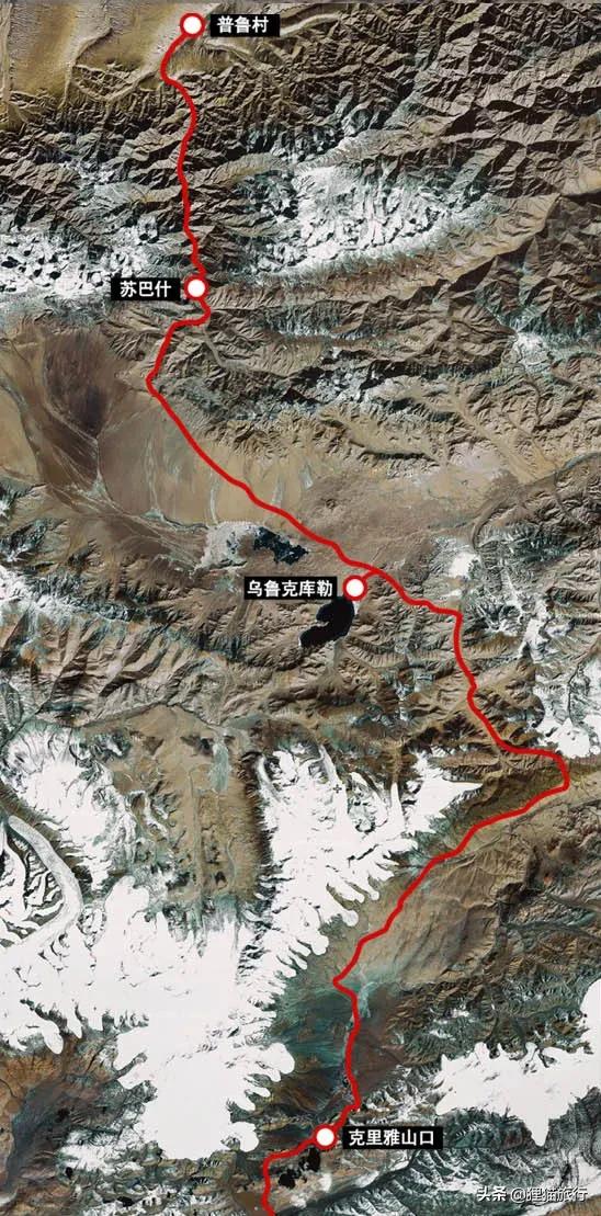 There is an ancient Keliya road between Xinjiang and Tibet, which ...
