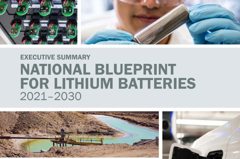 The U.S. releases a 10-year national blueprint for lithium batteries ...