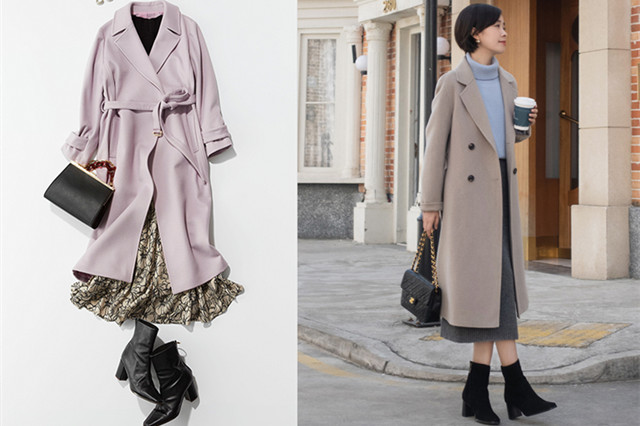 How to dress the popular light colors this winter with an elegant and ...