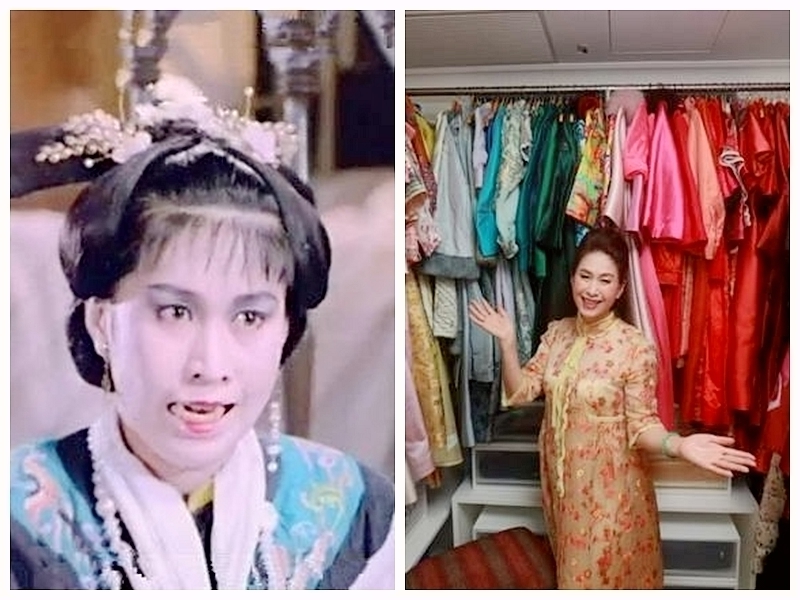 Chen Manna celebrated her 70th birthday, "the queen of ghosts" Wang ...