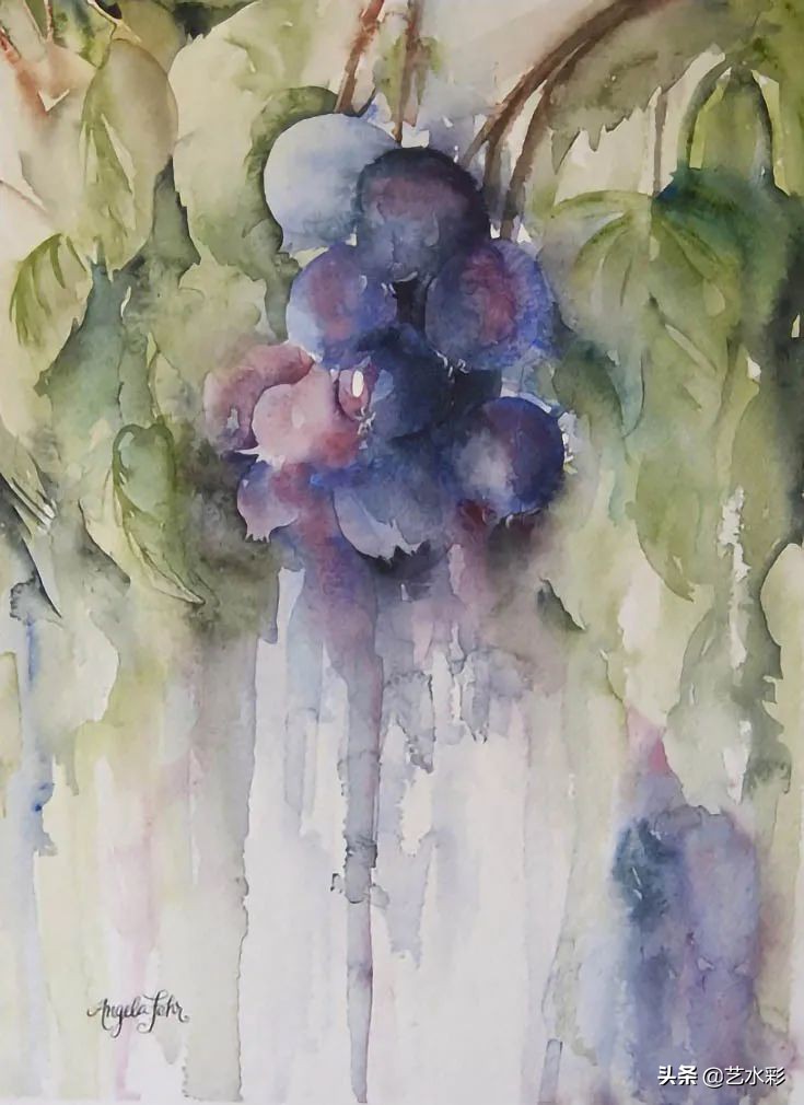 Angela Fehr, a watercolor painter from Bath: Write my heart with ...