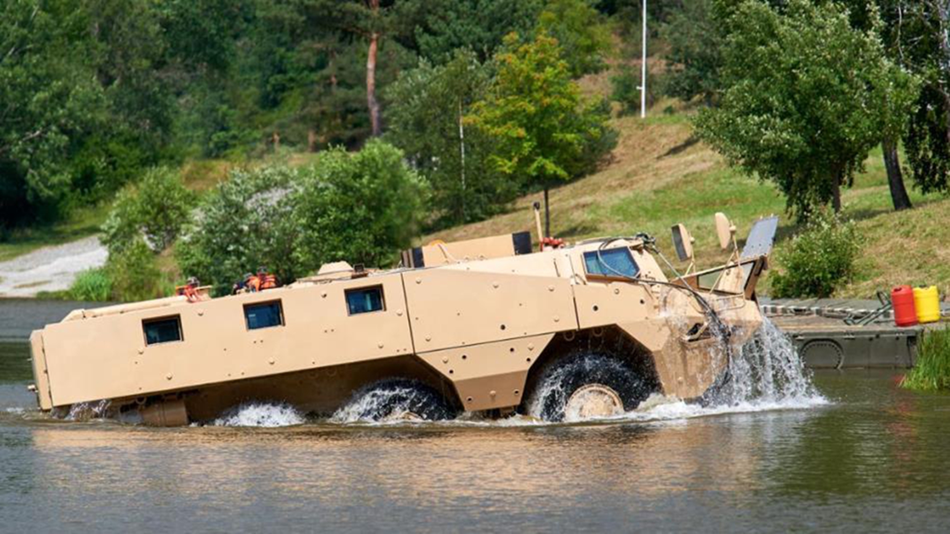 The latest model of VAB is listed in Morocco. The unmanned turret and ...