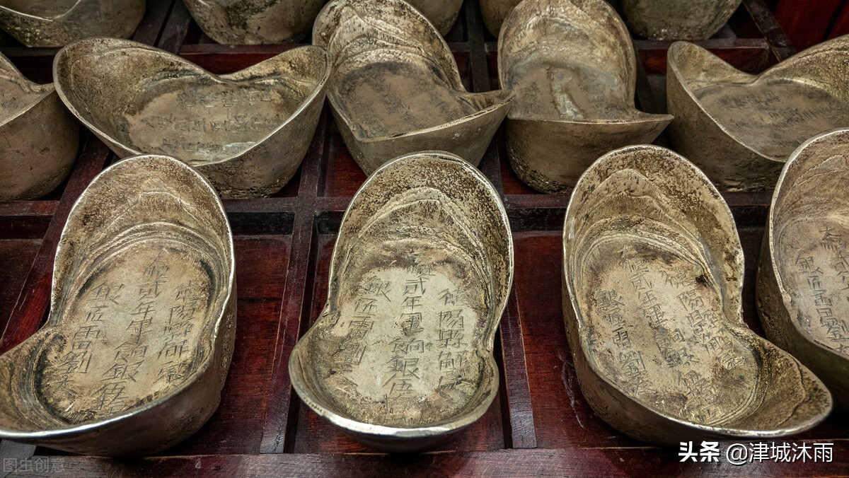 How did the broken silver that is often mentioned in ancient history ...