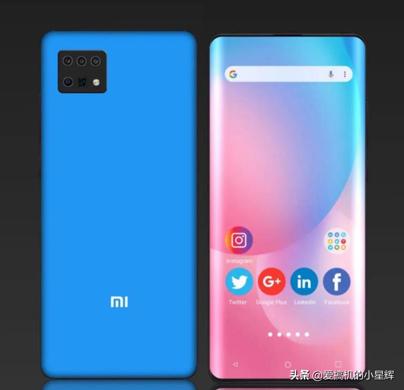 Xiaomi Mix4 render map, Xiaolong 888 screen down shot 120W fast charge - iNEWS