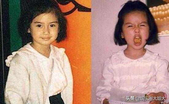 Childhood photos of Zhao Liying, baby, Yang Zi, and Liu Yifei, even if ...