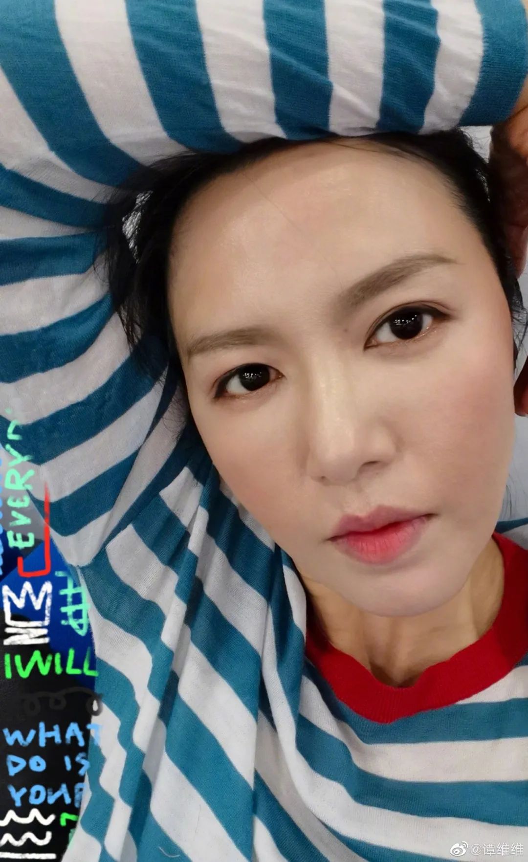 Tan Weiwei, who quit smoking and drinking and returning to a healthy ...