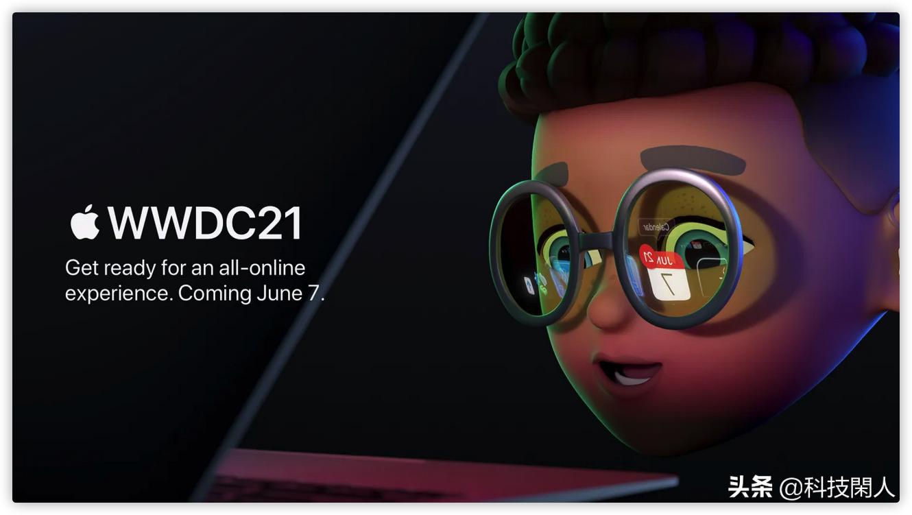 蘋果官宣WWDC21日期，從海報圖里你看出了什麼？ - 資訊咖