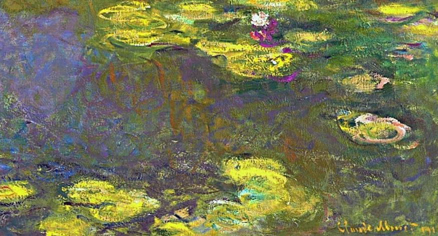 Monet's Impressionist Water Lilies: Symphony of Charm of Water Waves ...