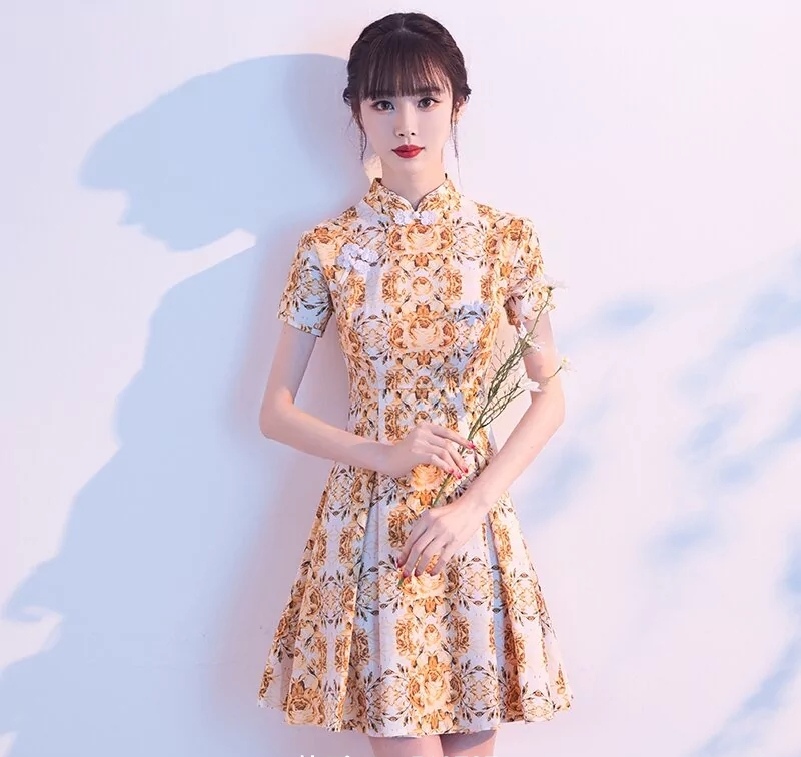 The beautiful summer starts with a cheongsam dress - iMedia