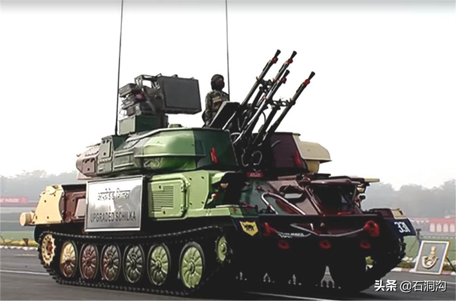 The Indian Army launches the latest upgraded 23mm ZSU-23-4 self ...