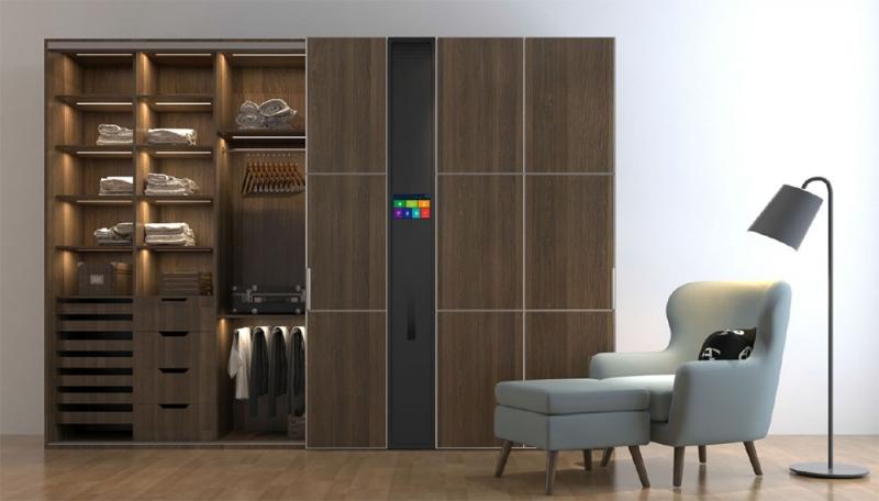 How about a smart wardrobe?Compared with ordinary wardrobes, the ...