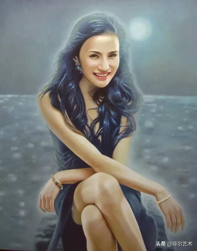 Appreciation and Analysis of the Character Oil Painting Works of the ...