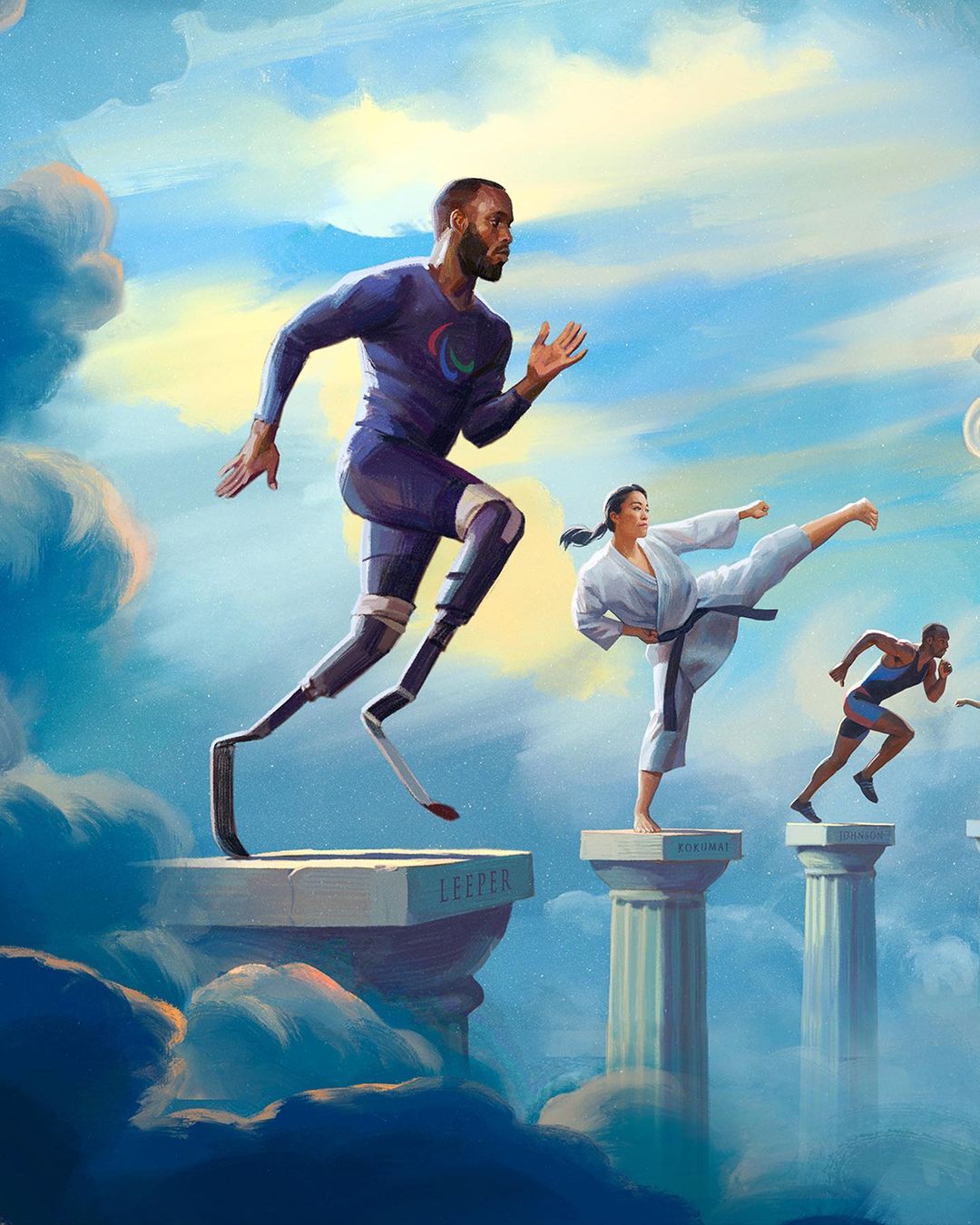 Deeply depict the rebellion that is shining under the combination of ...