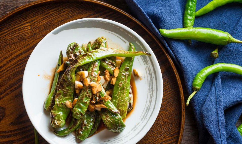 Tiger skin green peppers are refreshing and appetizing - iNEWS