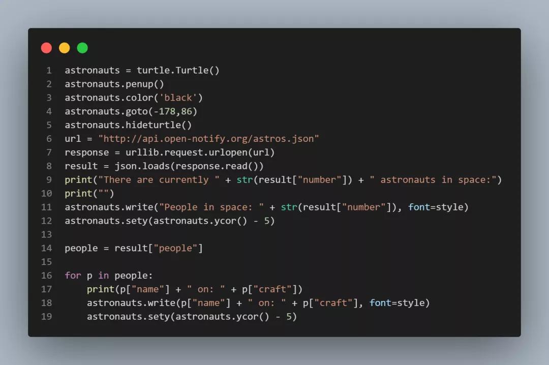 Python 製作國際空間站實時跟蹤器 - 資訊咖