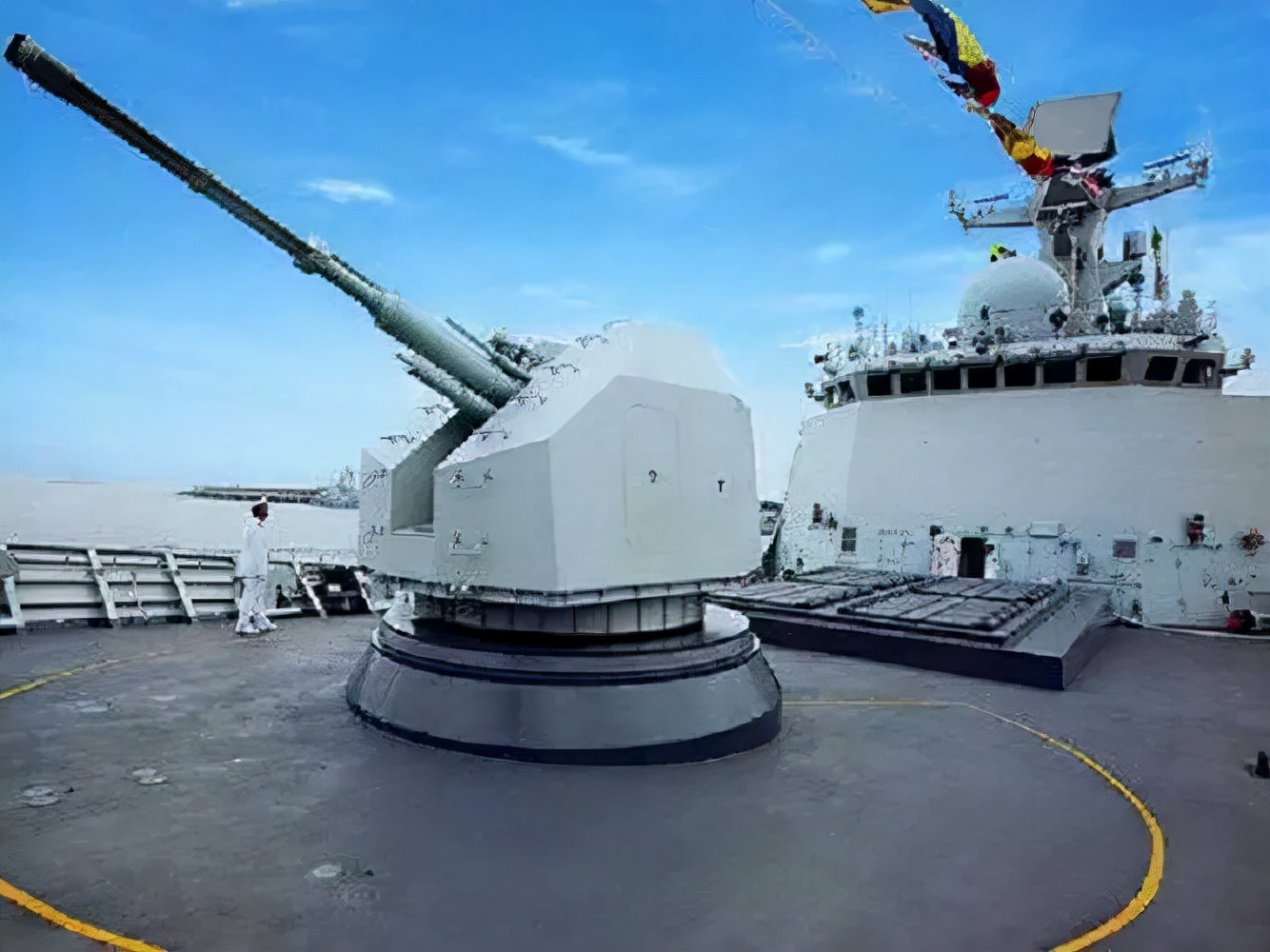 New 76mm naval gun: the weight of the whole gun is reduced to less than ...