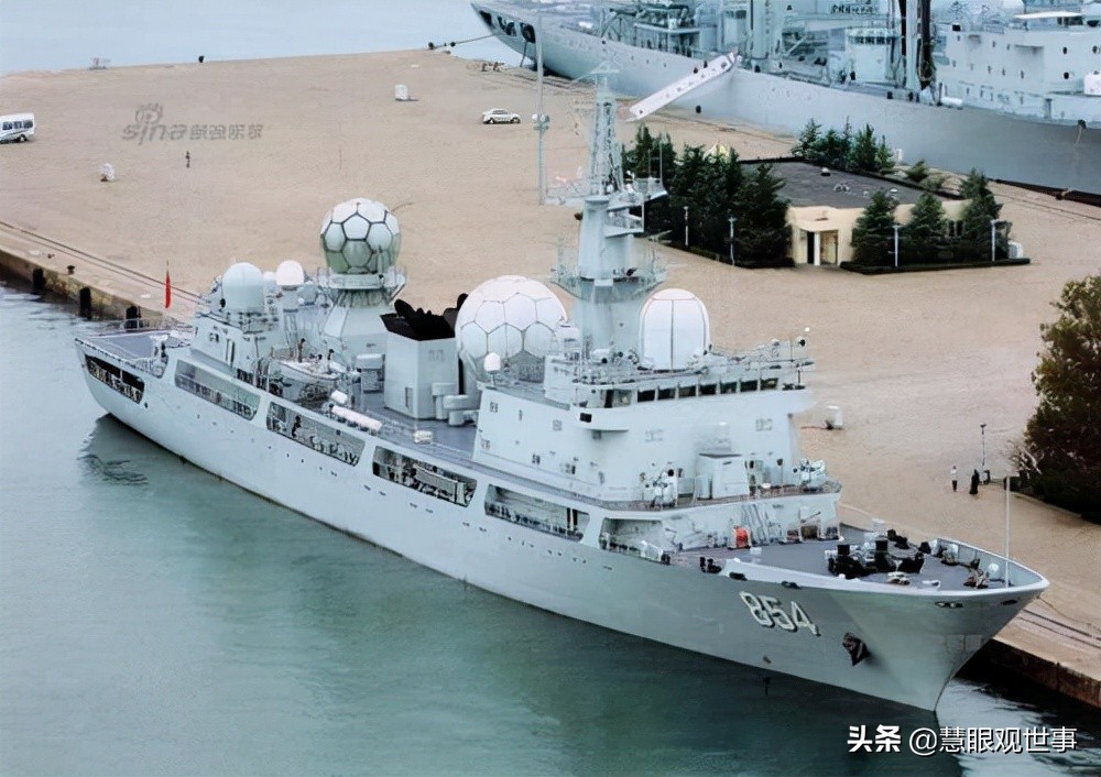 俄羅斯「內德林元帥」級電子偵察艦和中國815A型電子偵察船 - 資訊咖