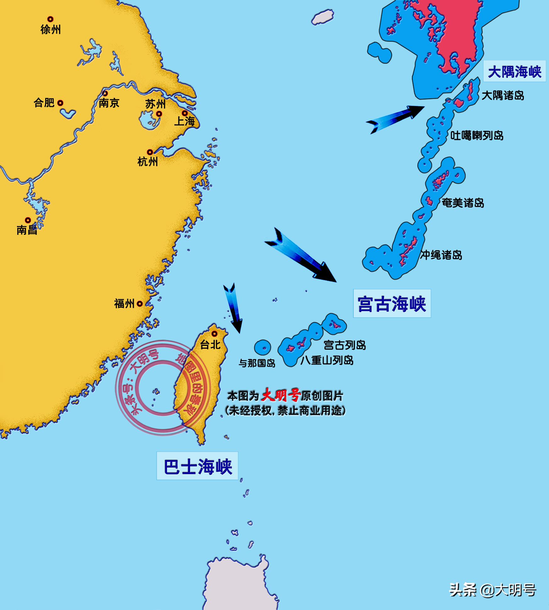 Japan sets the width of its territorial sea to 3 nautical miles, and ...