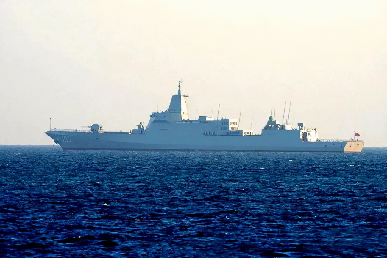 106 Yan'an Ship: The hull number and emblem have been exposed, and it ...