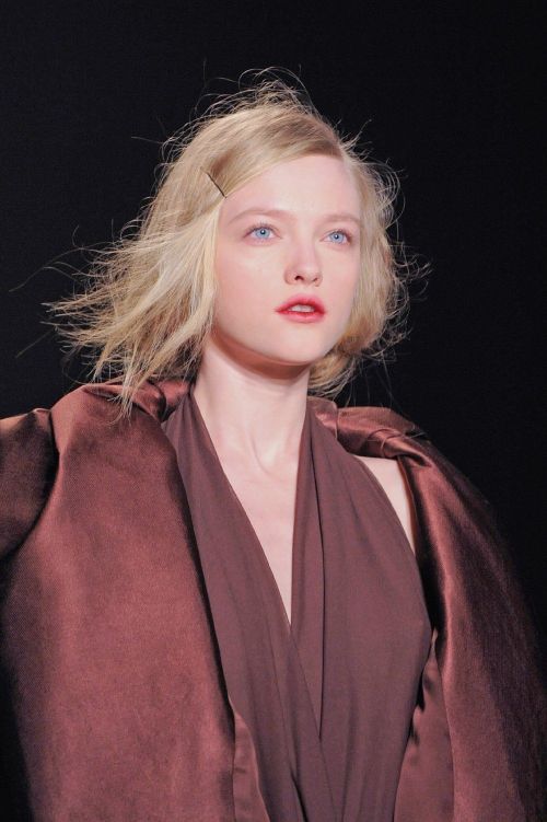 Russian supermodel Vlada Losyakova walks the show - iMedia