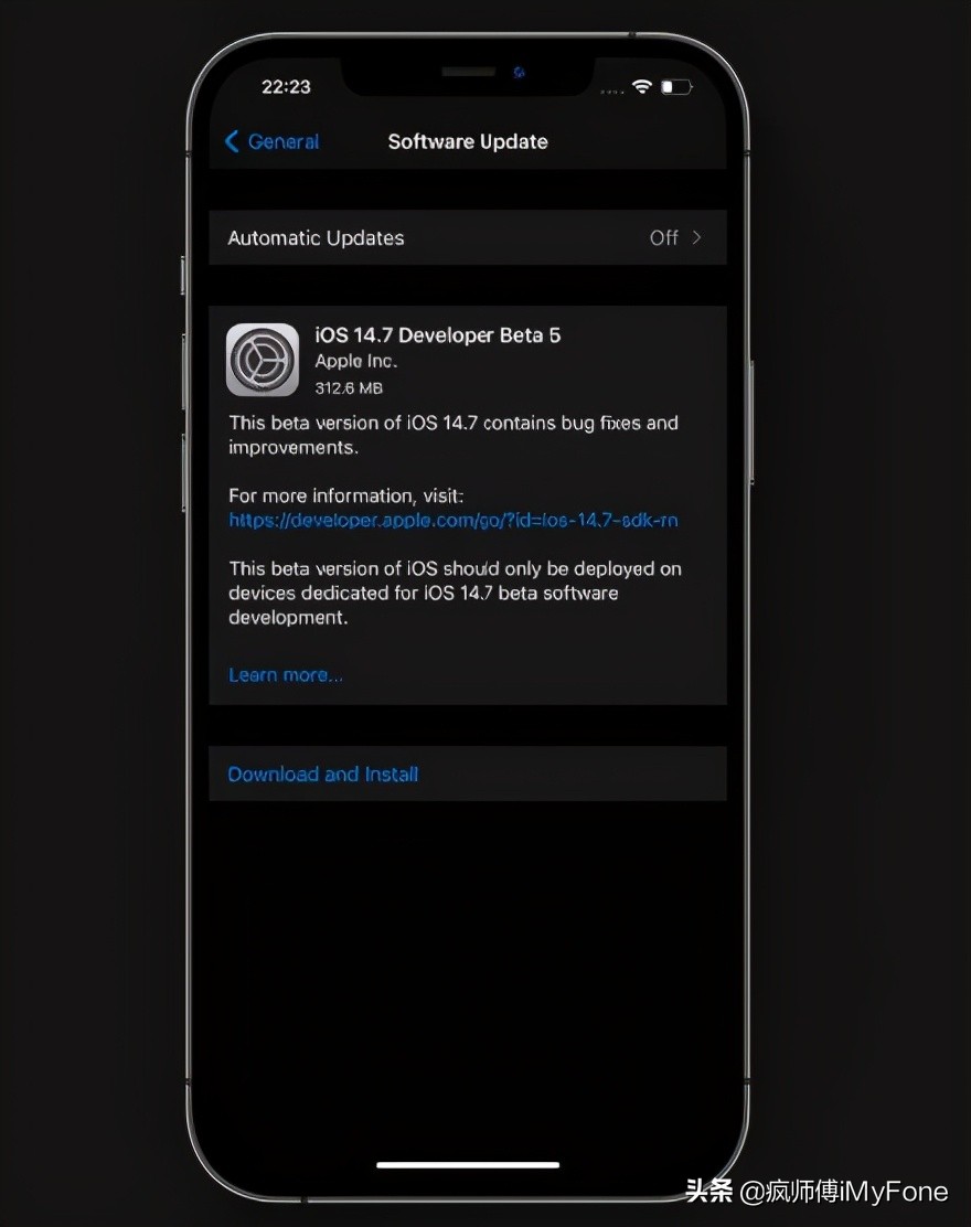 蘋果 iOS14.7 Beta5 發布 - 資訊咖