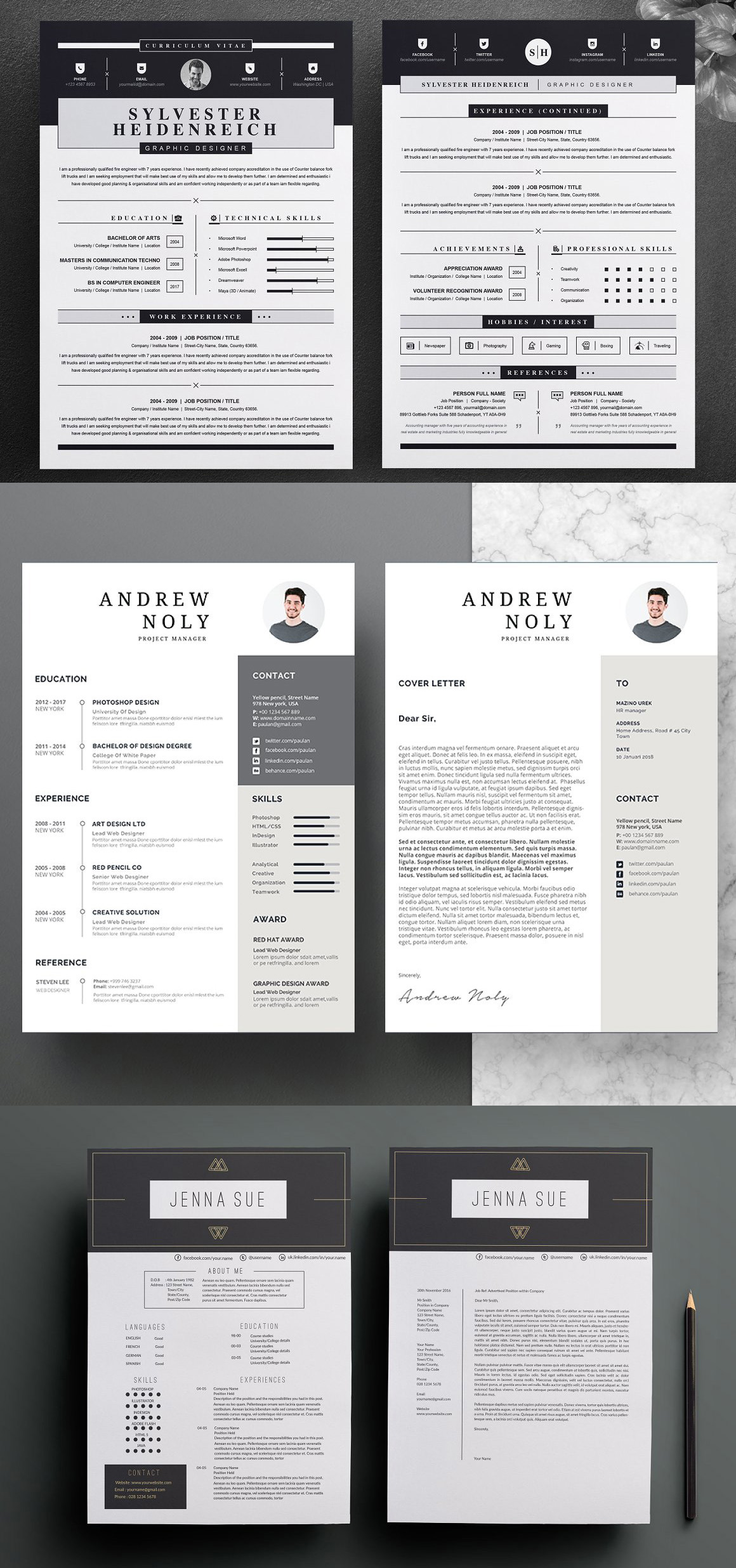 Resume design abroad!Grid design - iNEWS