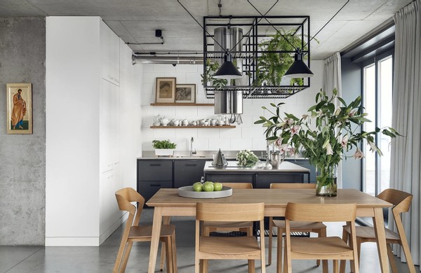 The top floor room of 117 square meters does not have a ceiling and no ...