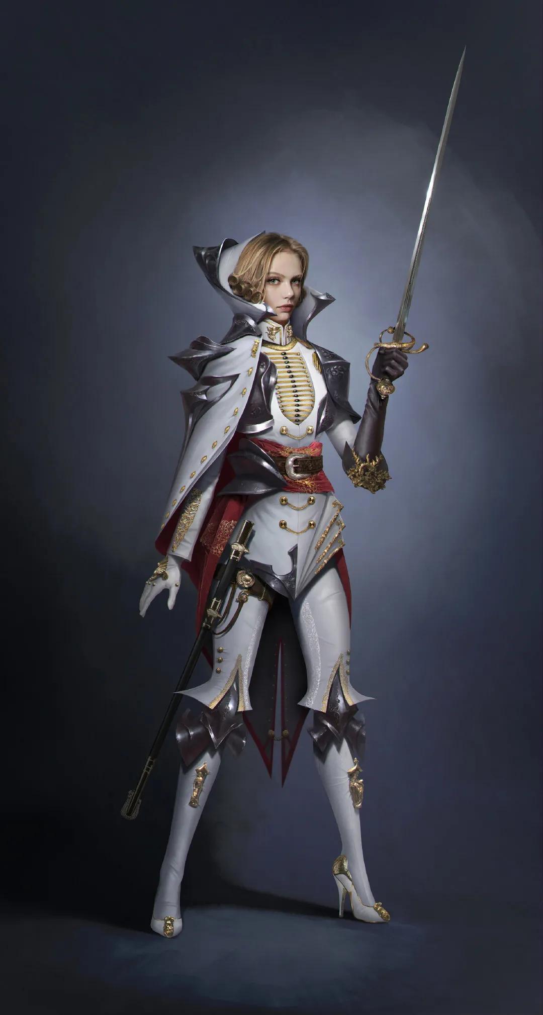 Game animation illustration design, character design is becoming more ...