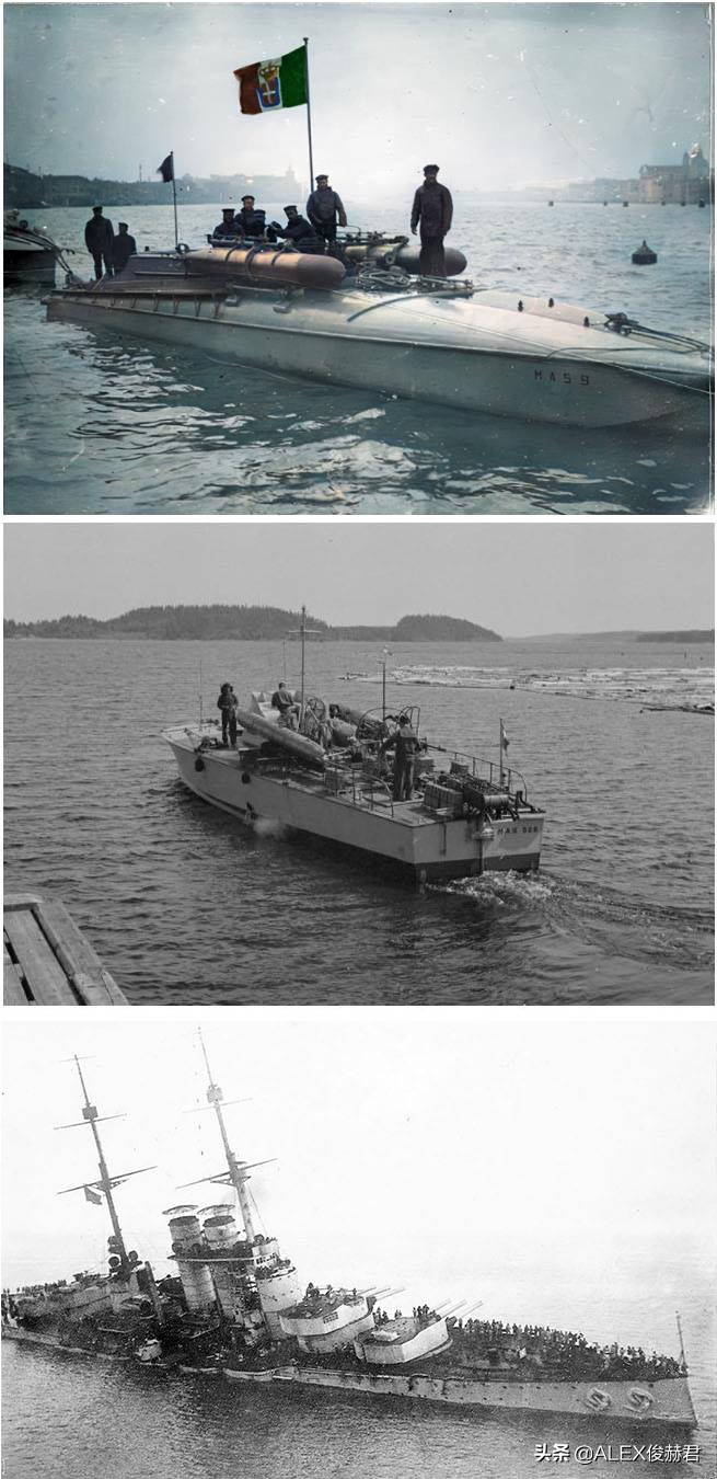 Before World War I: British and German destroyers, 300 to 114, with a ...
