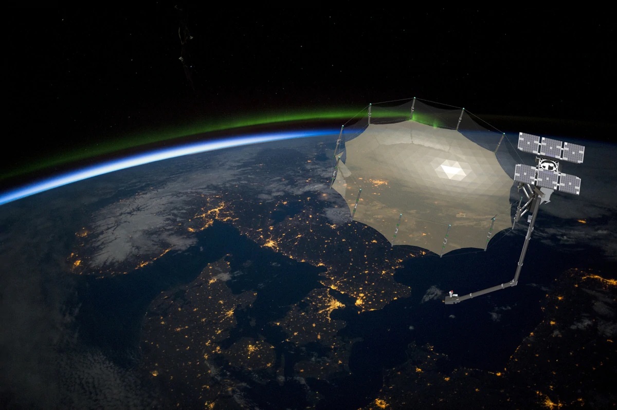 The synthetic aperture radar constellation built by China is a god of ...