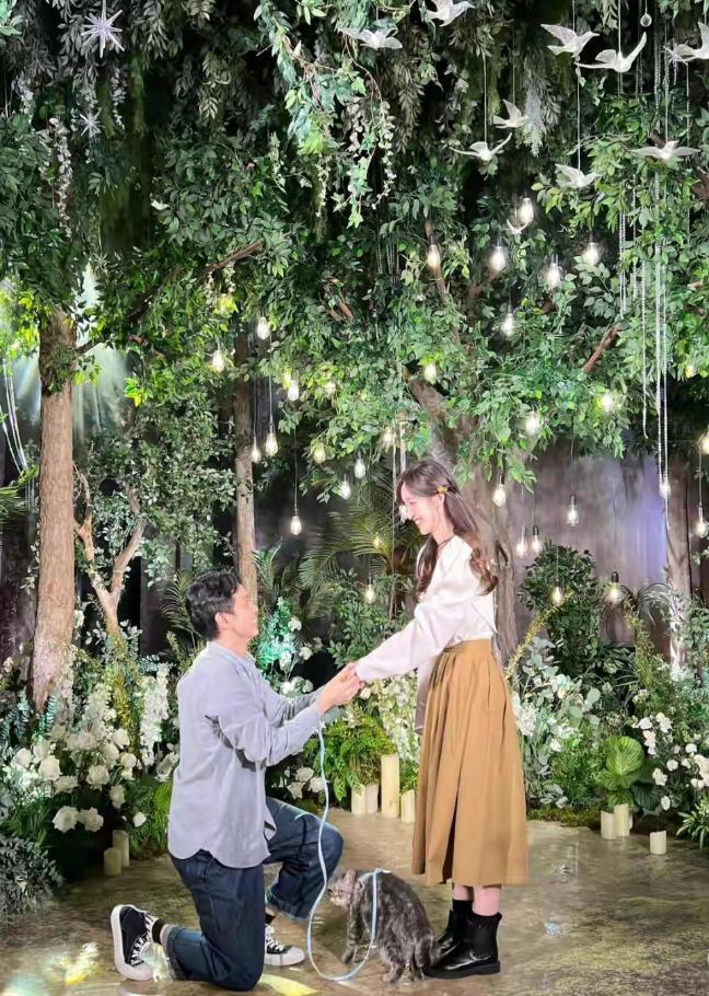 "The most beautiful Luo Zhi" was proposed!Boyfriend confessed in tears ...