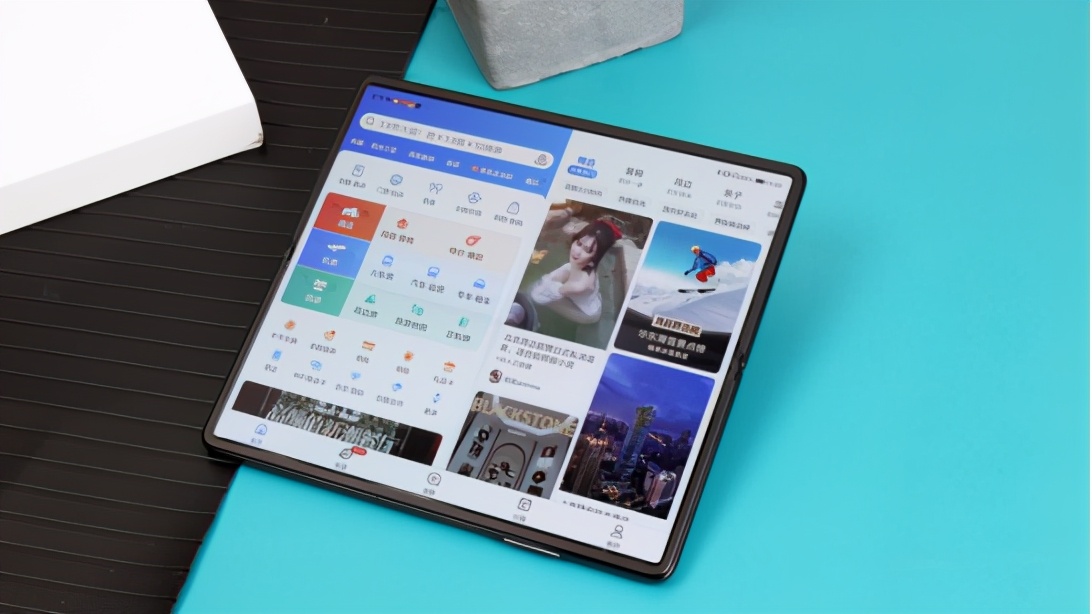 True "seamless folding", Huawei Mate X2 defines the flagship industry ...