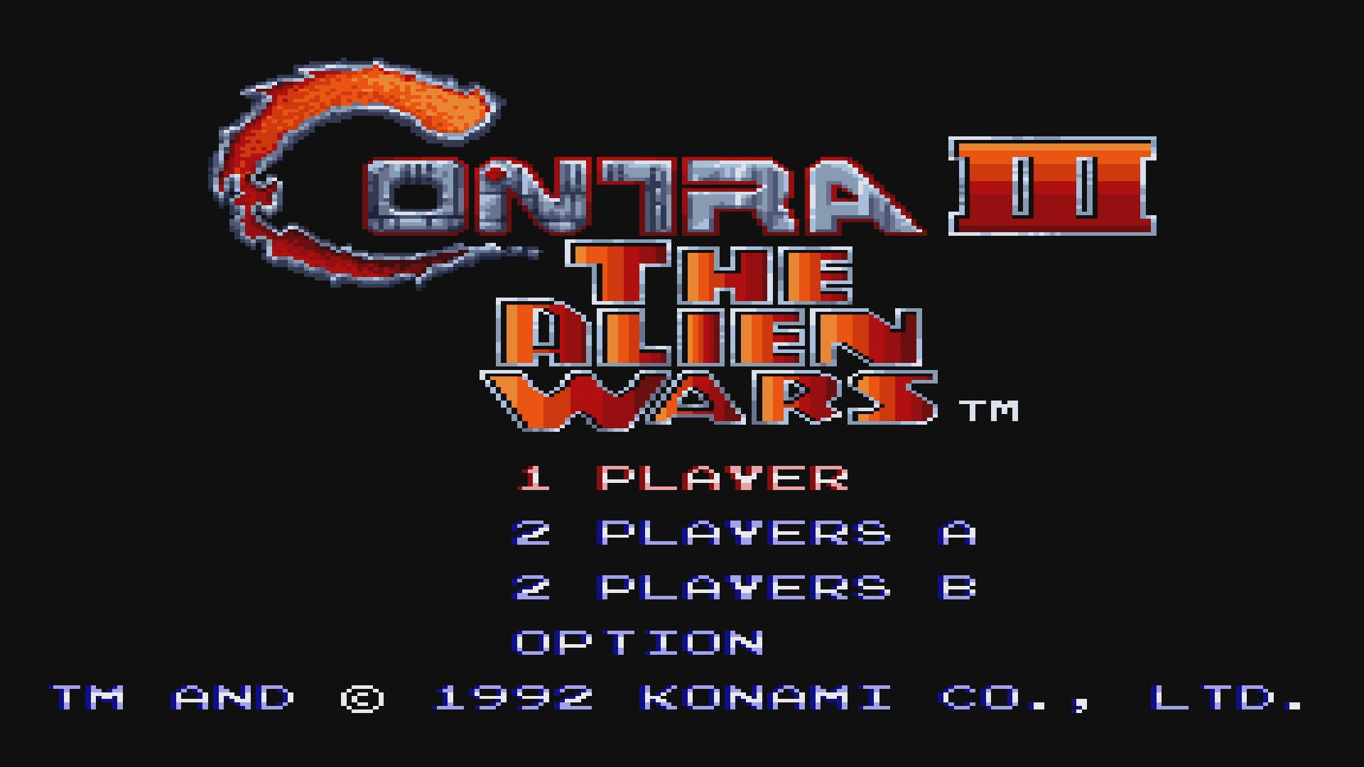 "Classic nostalgic game" 16Bit-003 Contra 3 Alien War/Contra: Spirit ...