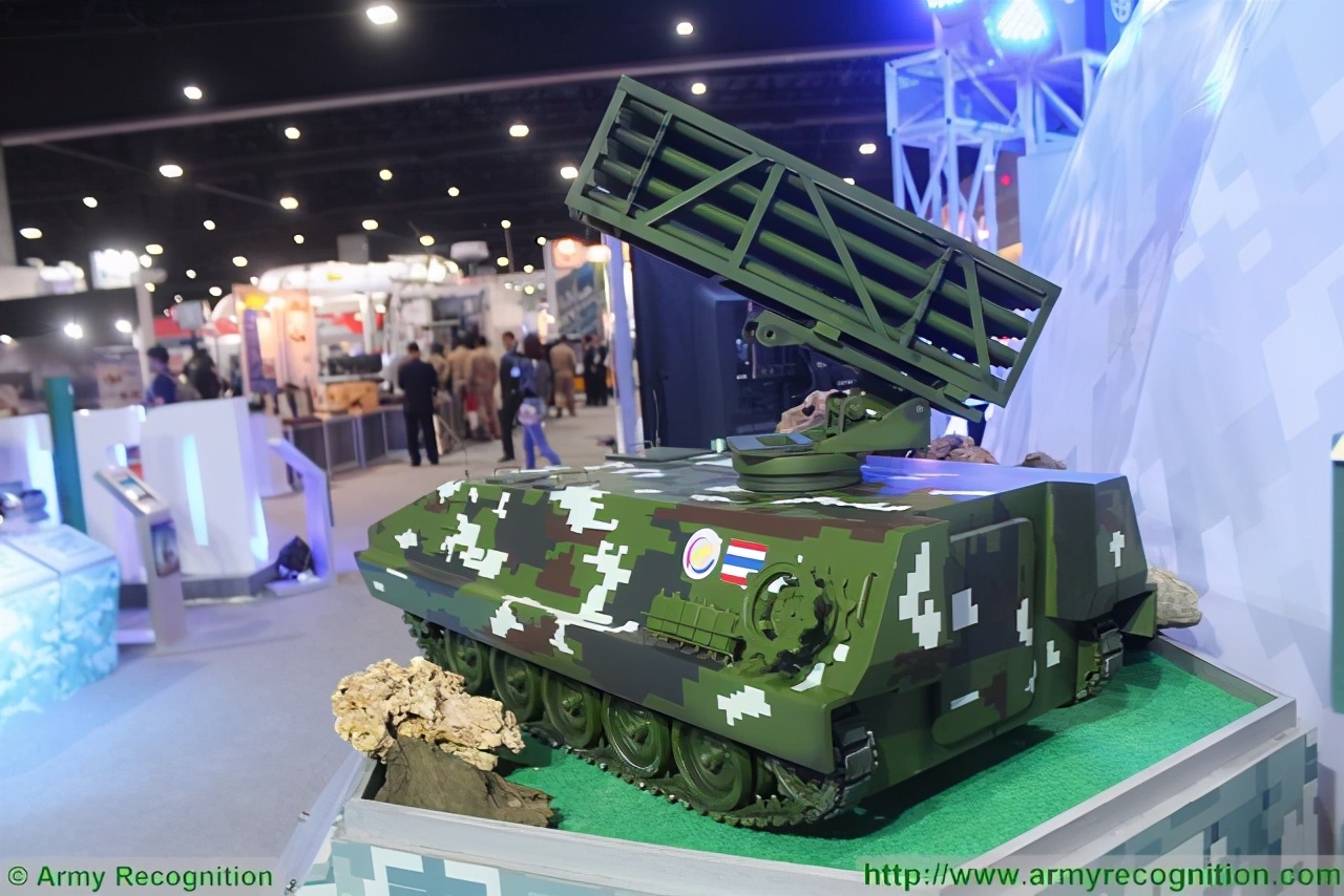 Thailand DTI-2 122mm self-propelled multiple rocket launcher - iNEWS