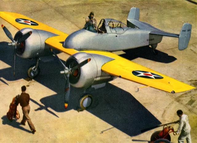 American XF5F carrier-based fighter - iNEWS