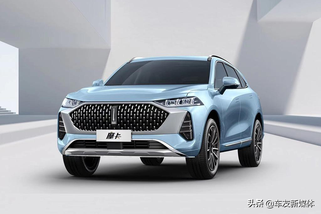 The official image of the brand's flagship WEY brand new SUV Mocha ...