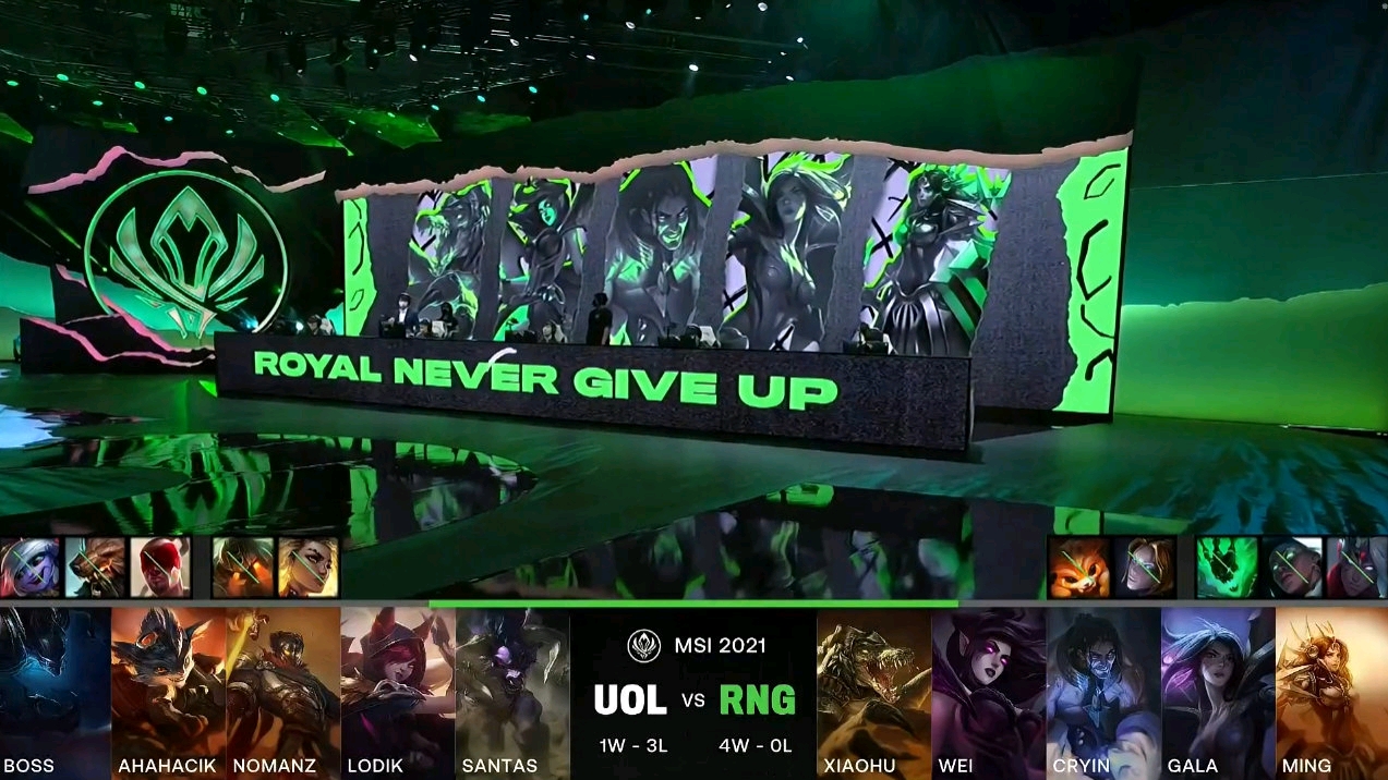 終於沒虐菜了！恭喜RNG加班戰勝UOL成為MSI第一支出線隊伍 - 資訊咖