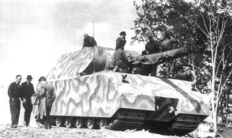 The last madness of Nazi Germany: the rat tank weighed 188 tons, and ...